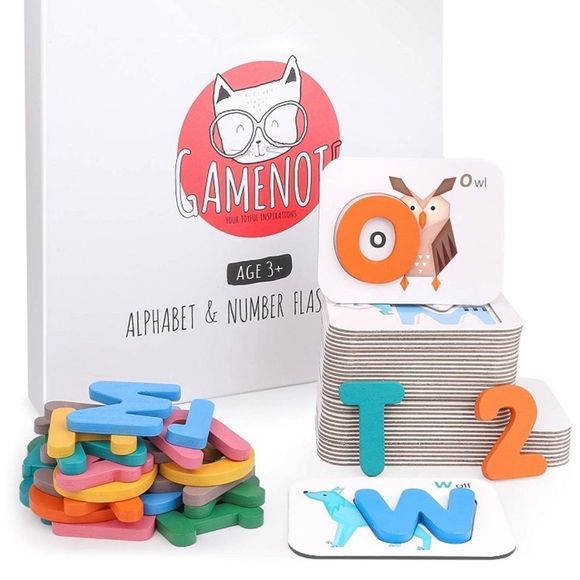 Toys | Alphabetnumber Flash Cards | Poshmark